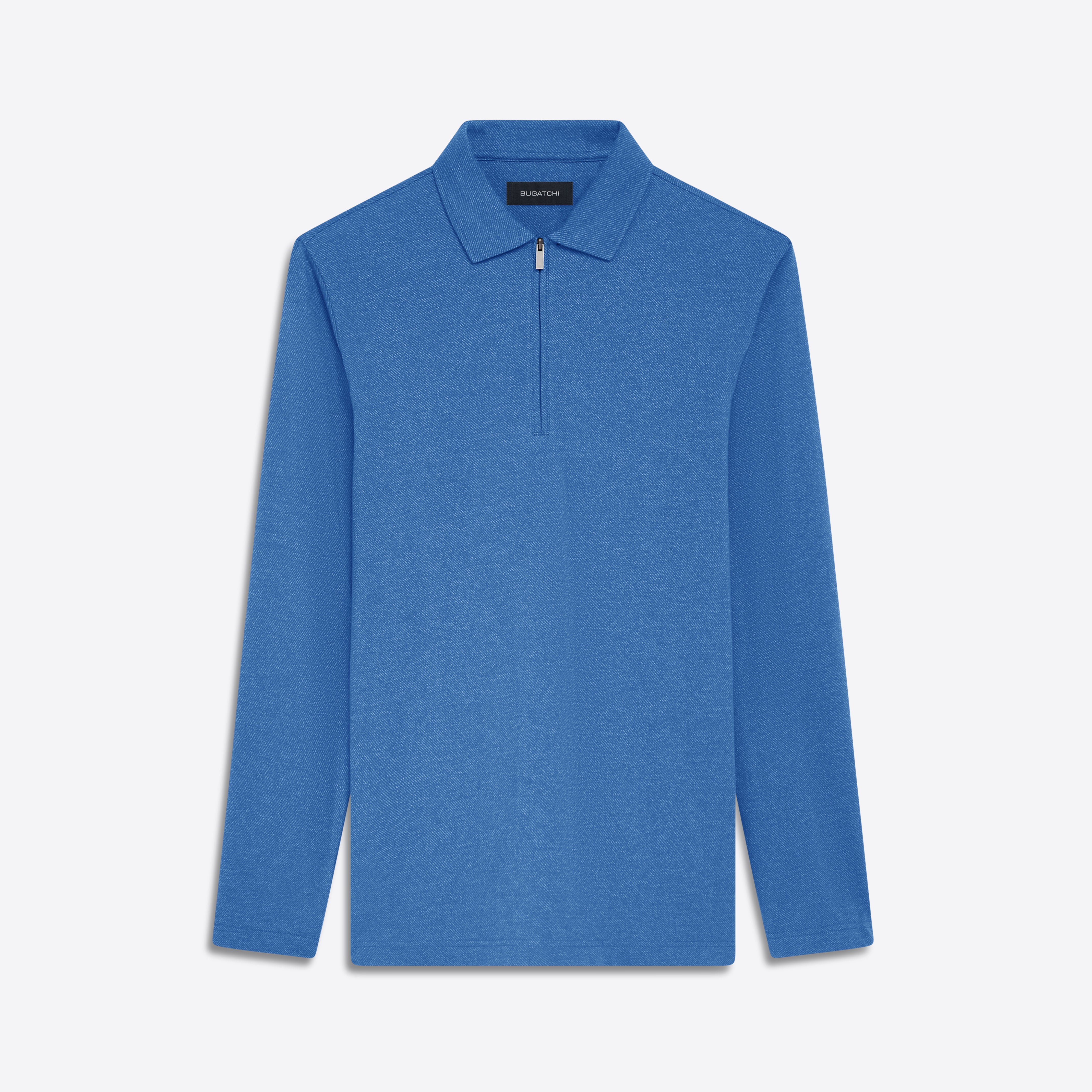 Long Sleeve Quarter Zip Polo – BUGATCHI