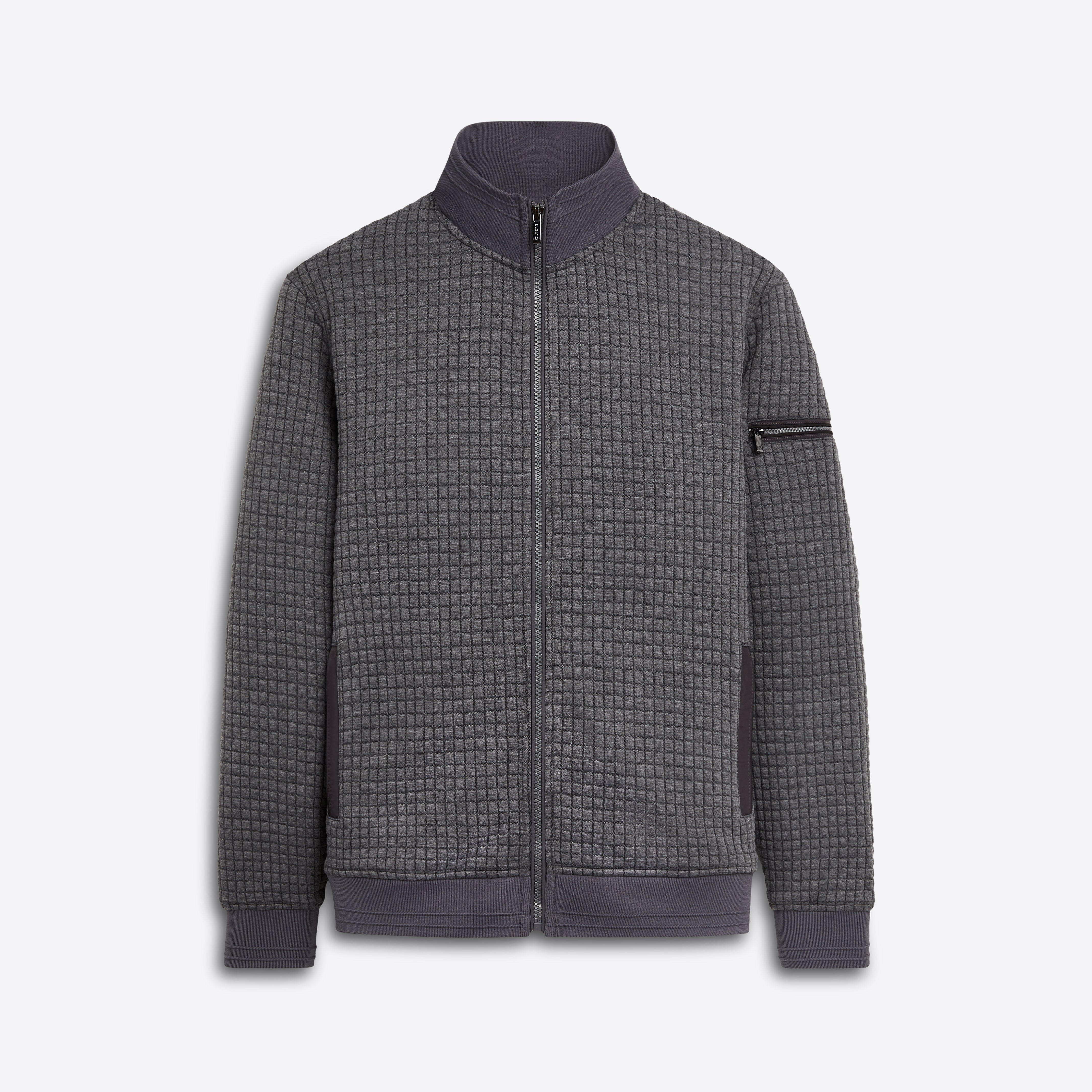 Waffle Full Zip Jacket – BUGATCHI