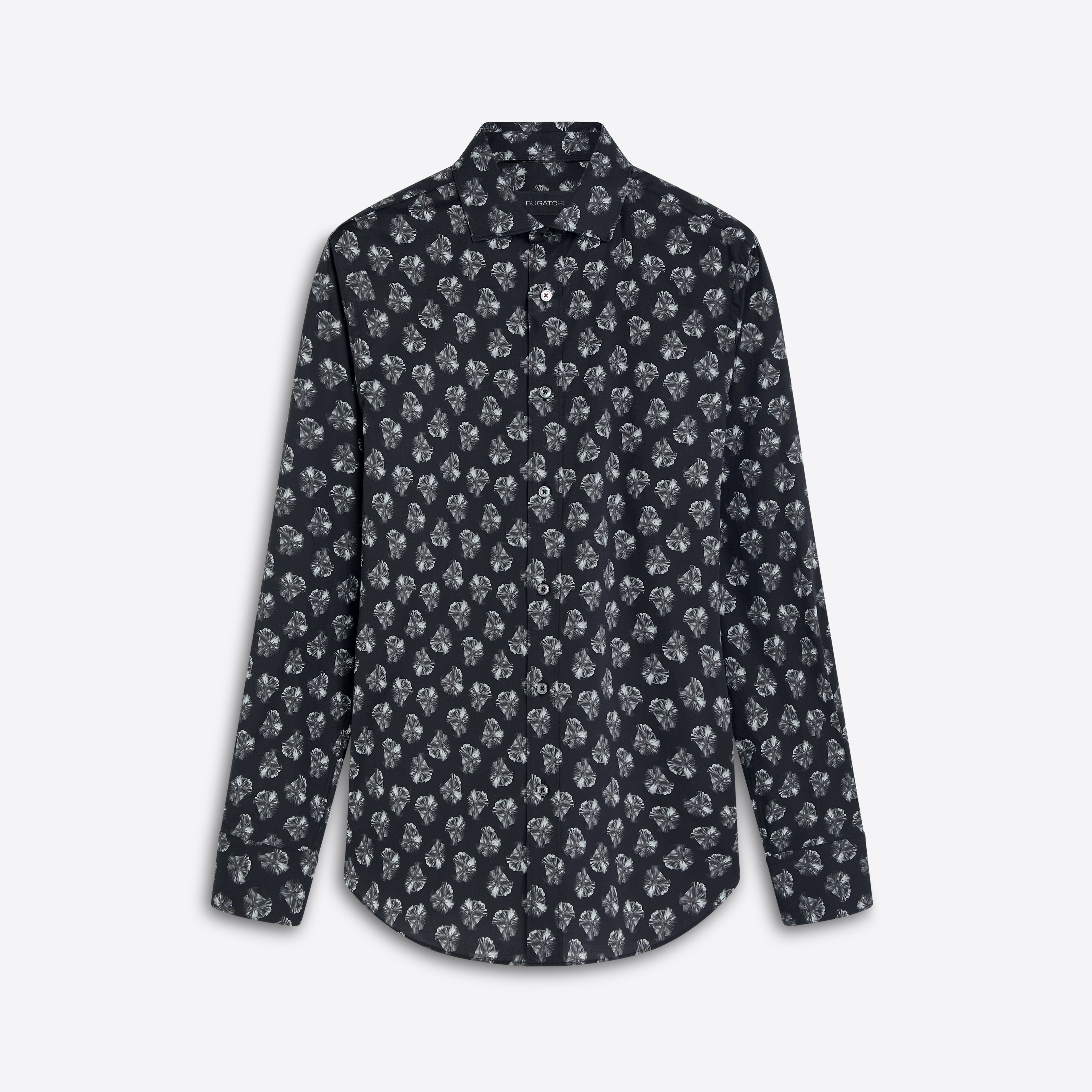 AXEL Abstract Print Shirt – BUGATCHI