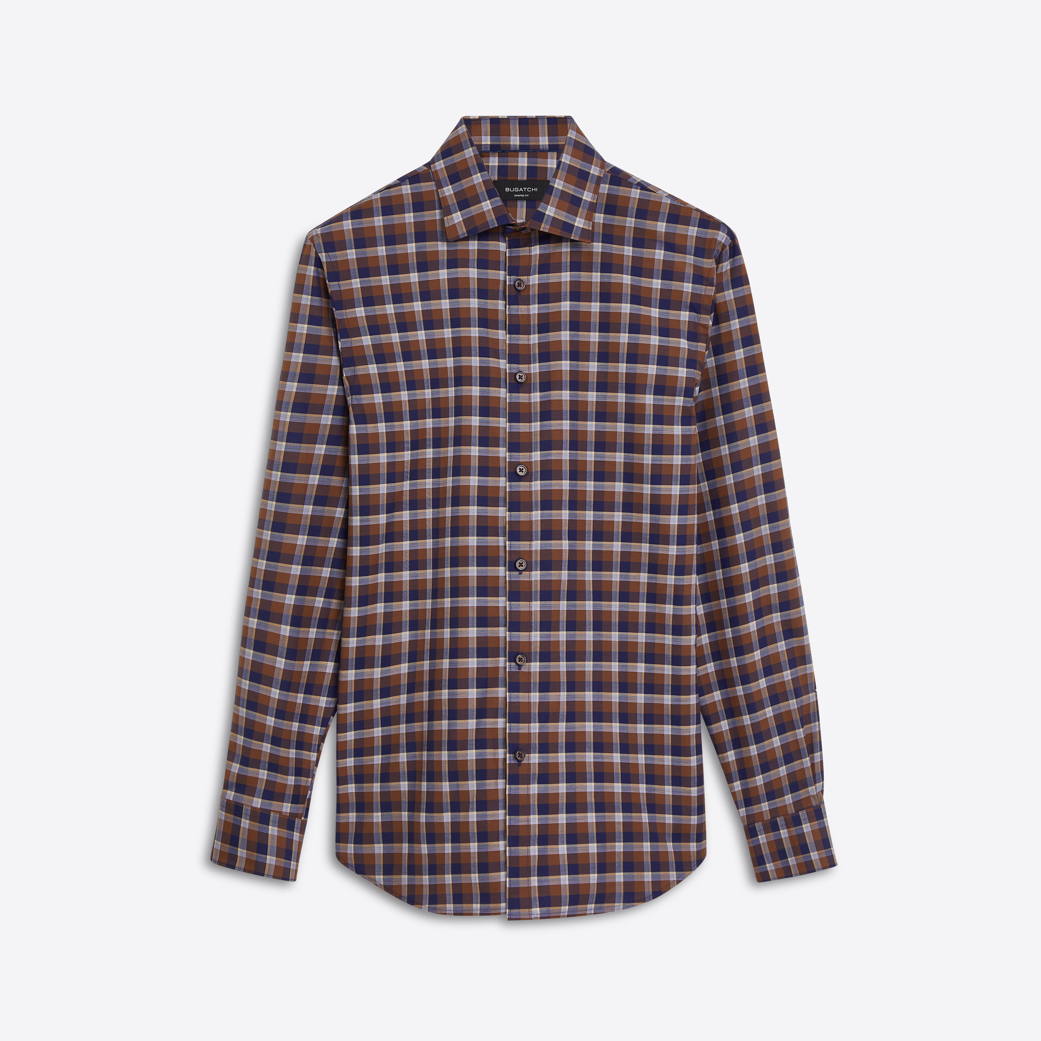 JULIAN Small Check Shirt – BUGATCHI