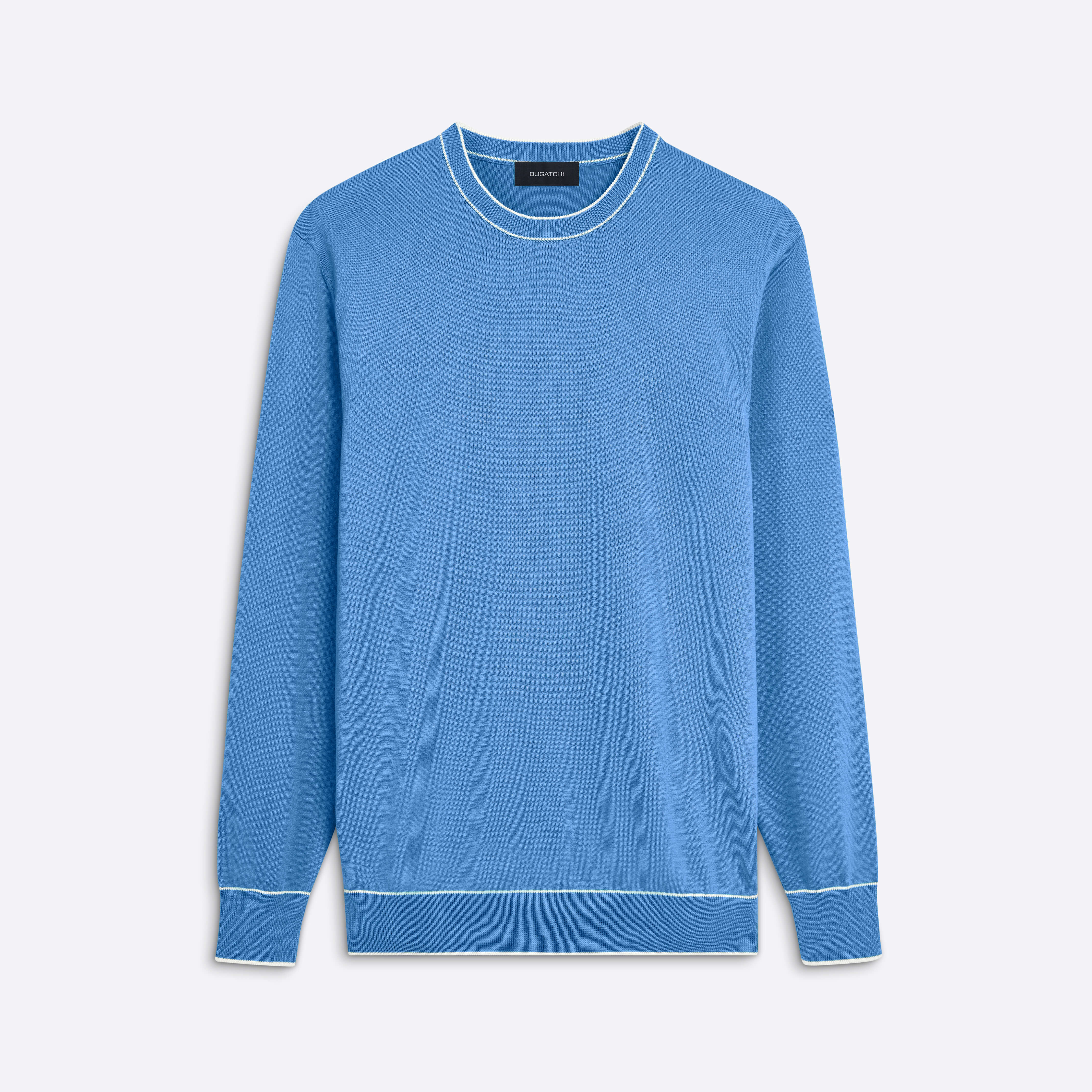 Solid Crew Neck Sweater – BUGATCHI