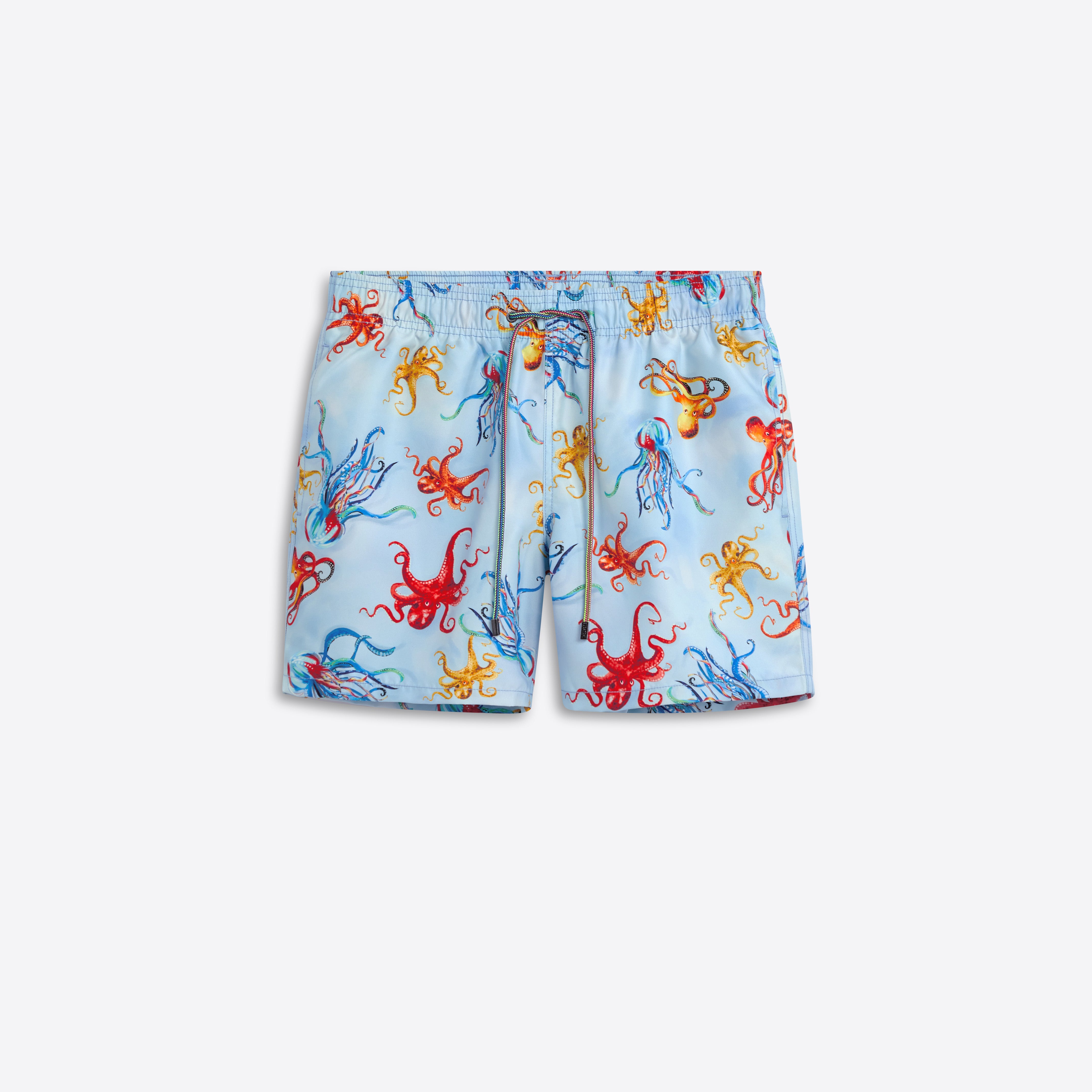 ARCHER Octopus Print Swim Trunks – BUGATCHI